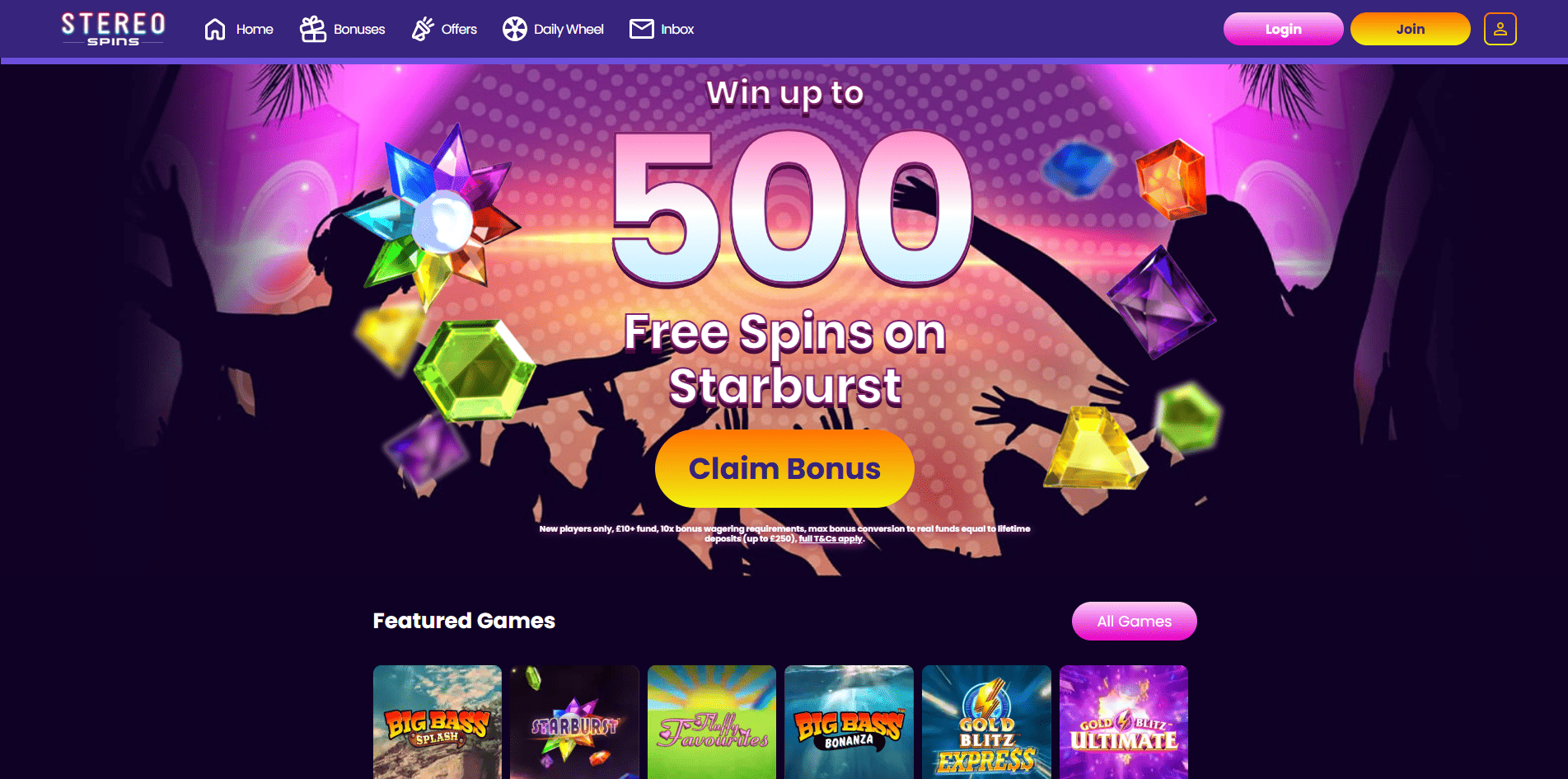 Stereo Spins sister sites + Review ️ Free Spins [January 2026]